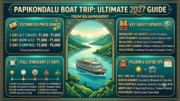 Papikondalu Boat Trip 2027: Tickets, Price & Full Guide